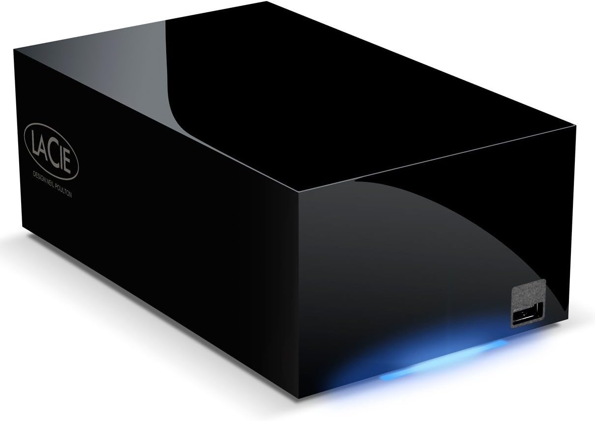 LaCie Hard Disk MAX, Design by Neil Poulton 2TB, USB 2.0 : Amazon.co.uk ...