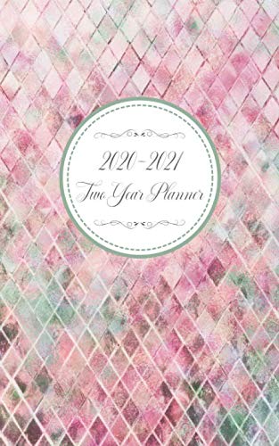 Two Year Planner 2020-2021: Abstract Design | 2 Year Pocket Planner ...