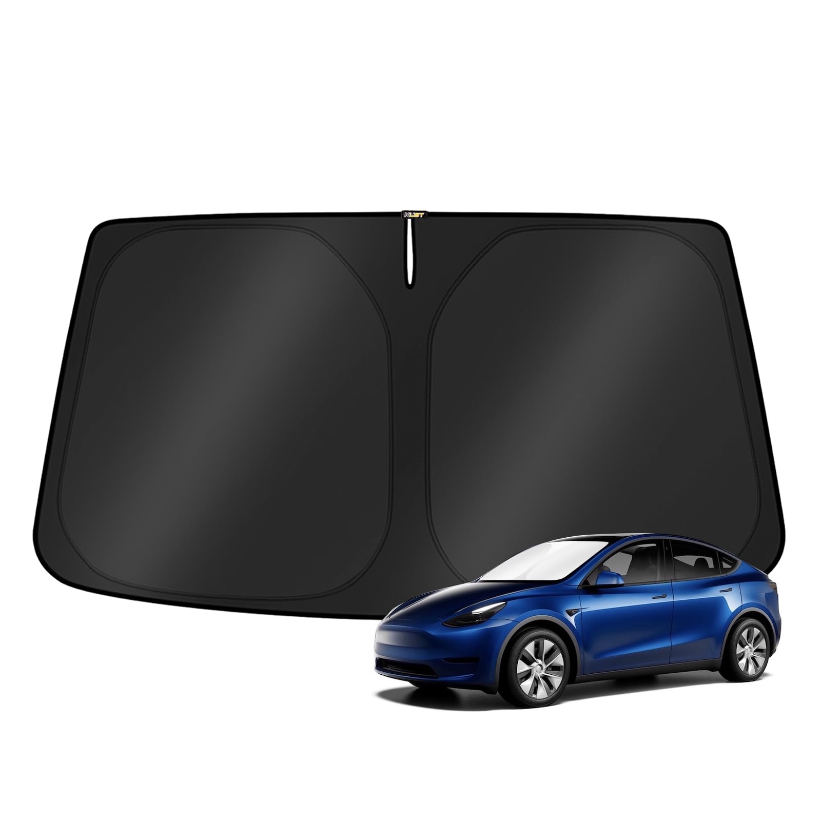 Snapklik.com : KUST Windshield Sun Shade For 2017-2026 Tesla Model Y/3