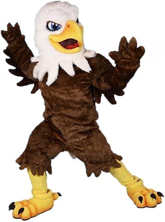 Amazon.com: Power Fierce Eagle Hawk Suit Animal Mascot Costume Party ...