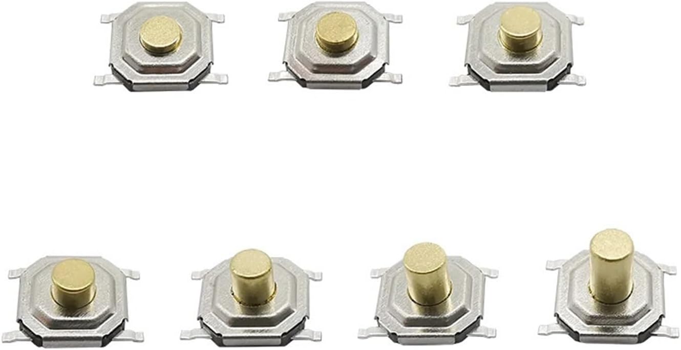 Amazon.com: PPOZYLPC 50Pcs 4x4mm SMD Tactile Push Botton Switch PCB ...