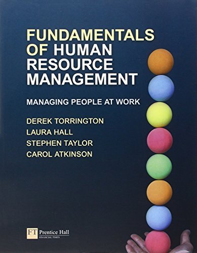 Fundamentals of Human Resource Management: Managing People at Work by ...