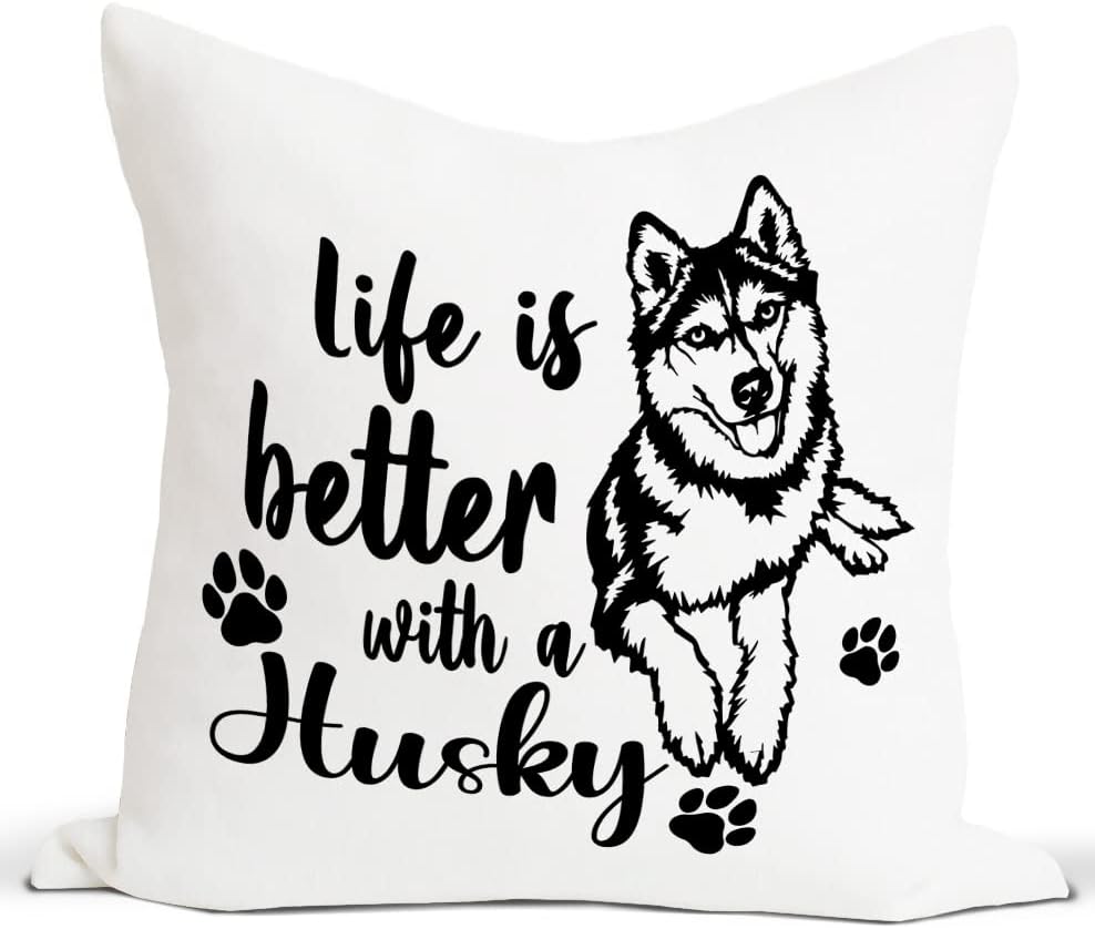 Amazon.com: XUISWELL Funny Husky Dog Quotes Which Part of Arooo Don't ...