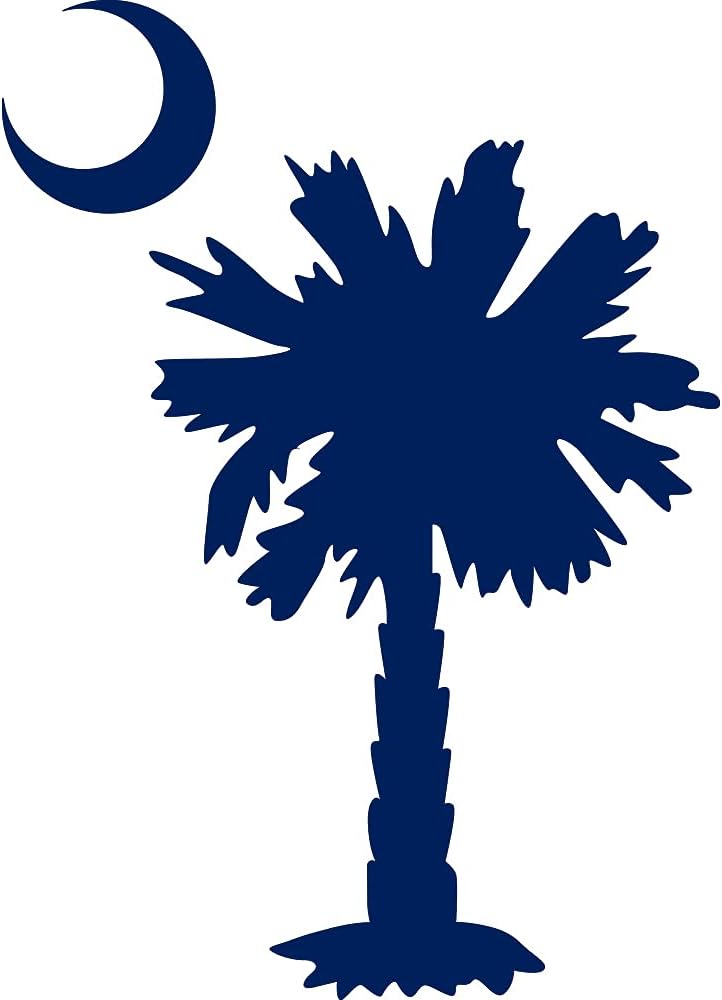 Amazon.com - South Carolina State Flag Crab Sticker SC Beach Ocean ...