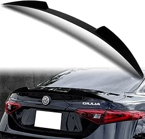 Amazon.com: HYPERSPEED W-Power Trunk Spoiler Wing Lid Rear Tail Lip kit ...