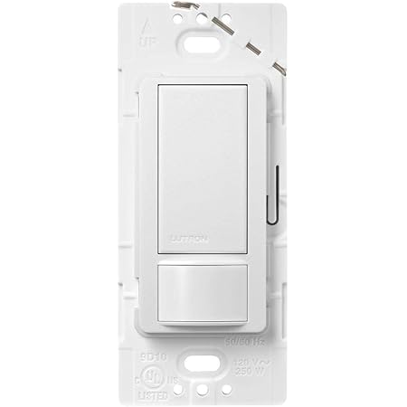 Lutron Maestro Motion Sensor Switch | No Neutral Required, 150W LED ...