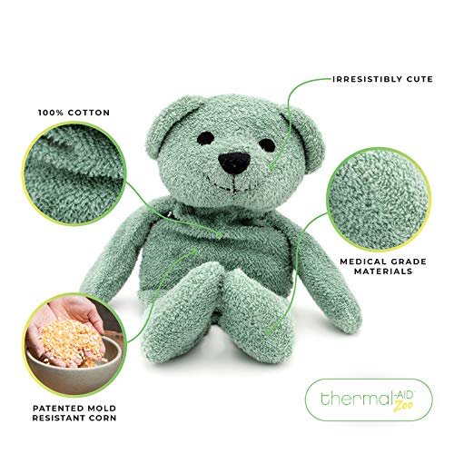 Thermal-Aid Zoo — Hunter The Green Bear — Kids Hot and - Want It All