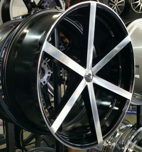 Buy 26" INCH U2-33 WHEELS RIMS & TIRE FITS CHEVY GMC CADILLAC INFINITI ...