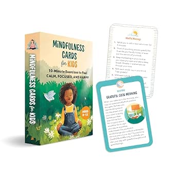 Mindfulness Cards for Kids: 10-Minute Exercises to Feel Calm, Focused ...
