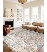 Amazon.com: RELEANY Washable Area Rug, Runner Rug, Round Rug, Non Slip ...