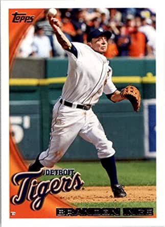 Amazon.com: 2010 Topps #68 Brandon Inge MLB Baseball Trading Card ...