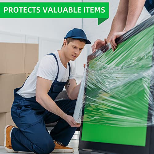 Snapklik.com : YXX-TECH Clear Stretch Wrap Roll- 13 X 1200ft 80 Gauge ...