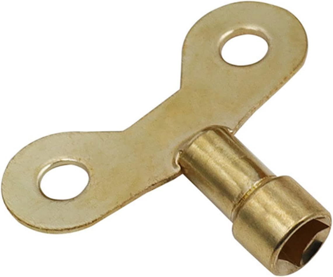 Yellow Radiator Plumbing Bleed Bleeding Key Solid Brass Radiator ...