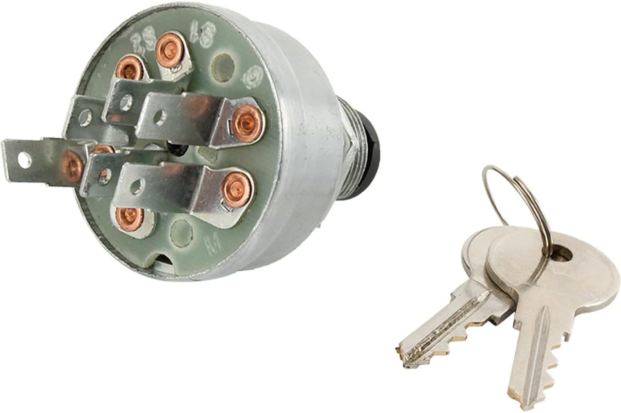 Amazon.com: DSA 6 Terminals Ignition Key Switch Compatible with ...