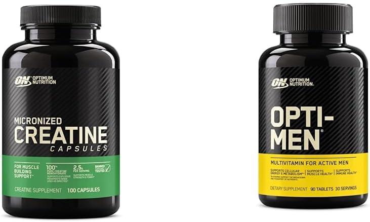 Amazon.com: Optimum Nutrition Micronized Creatine Monohydrate Capsules ...