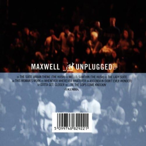 Maxwell Mtv Unplugged: Amazon.co.uk: CDs & Vinyl