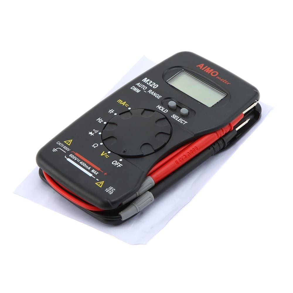 A K Homes -M320 Pocket Size Handheld LCD Digital Multimeter DMM ...