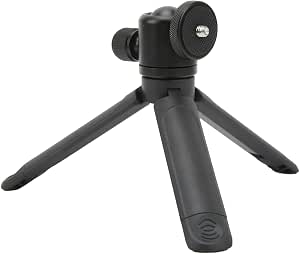 Mini Camera Tripod, Desktop Compact Aluminum Alloy Stand with 360° Ball ...