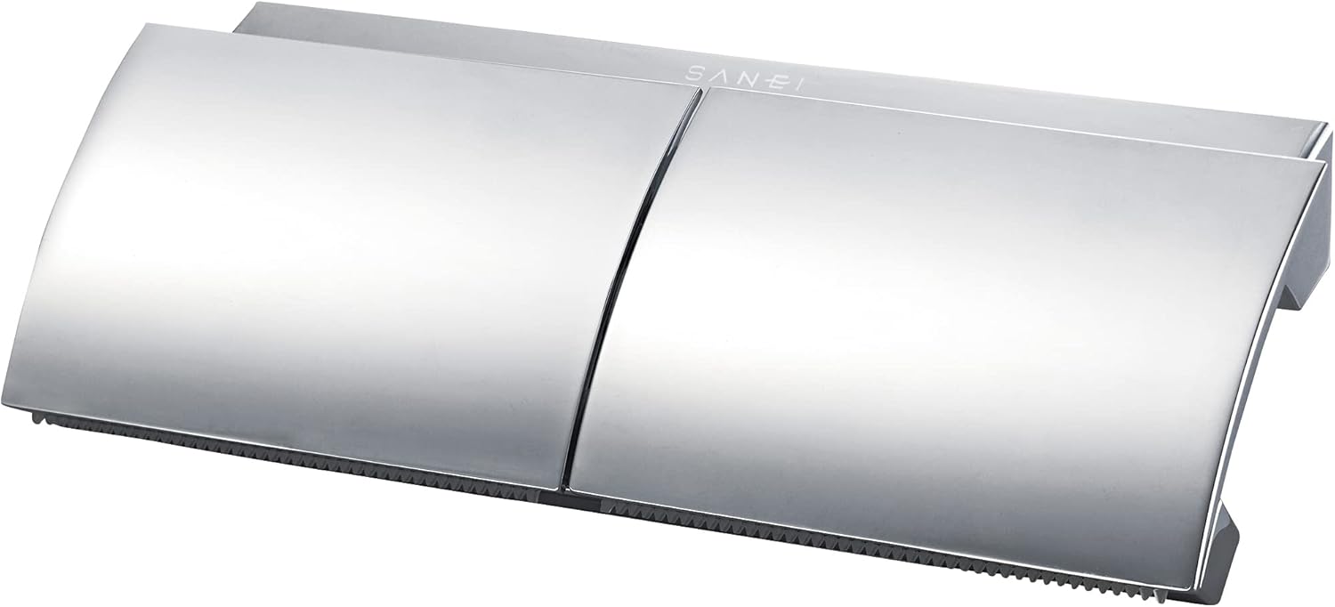 Amazon.co.jp: SANEI(サンエイ) ダブルぺーパーホルダー 片手でペーパーカット ペーパーを2個収納 シルバー W3801-C : DIY・工具・ガーデン