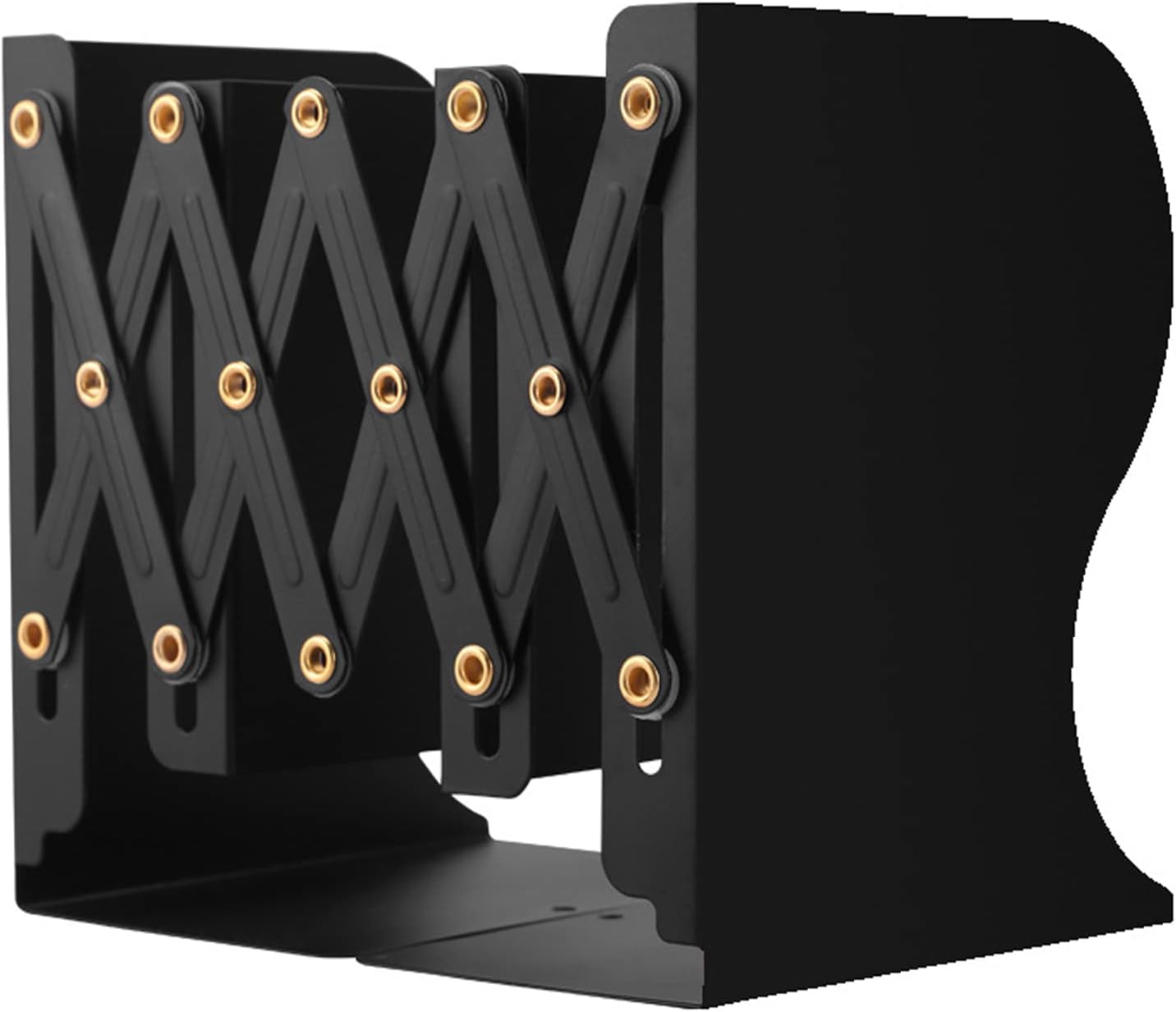 Adjustable Book Ends, Large Metal Bookends for Heavy Books, Expandable ...