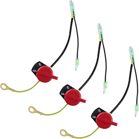 Amazon.com: YAMAKATO On Off Switch Engine Kill Switch with Low Oil ...