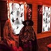 Amazon.com: JANSAMN Halloween Decorations Window Door Cover Help Us ...