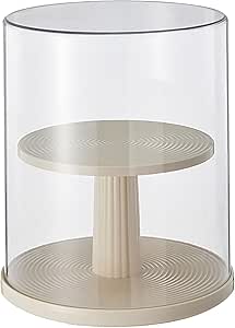 Amazon.com: Clear Acrylic Rotating Action Figures Display Case 2 Tier ...