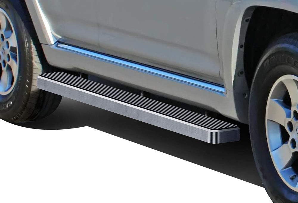 Amazon.com: APS Premium 5in 304 Stainless Steel Running Boards ...