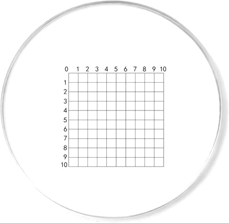 Ocular Reticle Microscope Micrometer Microscope Calibration Slide Stage ...