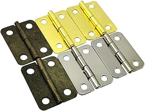 SLNFXC Wooden Box Hinges, Tea Box Hinges, Mini Wooden Box Hinges ...