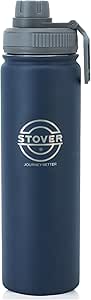 Amazon.com: STOVER 25oz Insulated Water Bottle, Wide Mouth Double ...