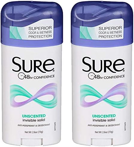 Amazon.com : Sure Invisible Solid Anti-Perspirant and Deodorant ...