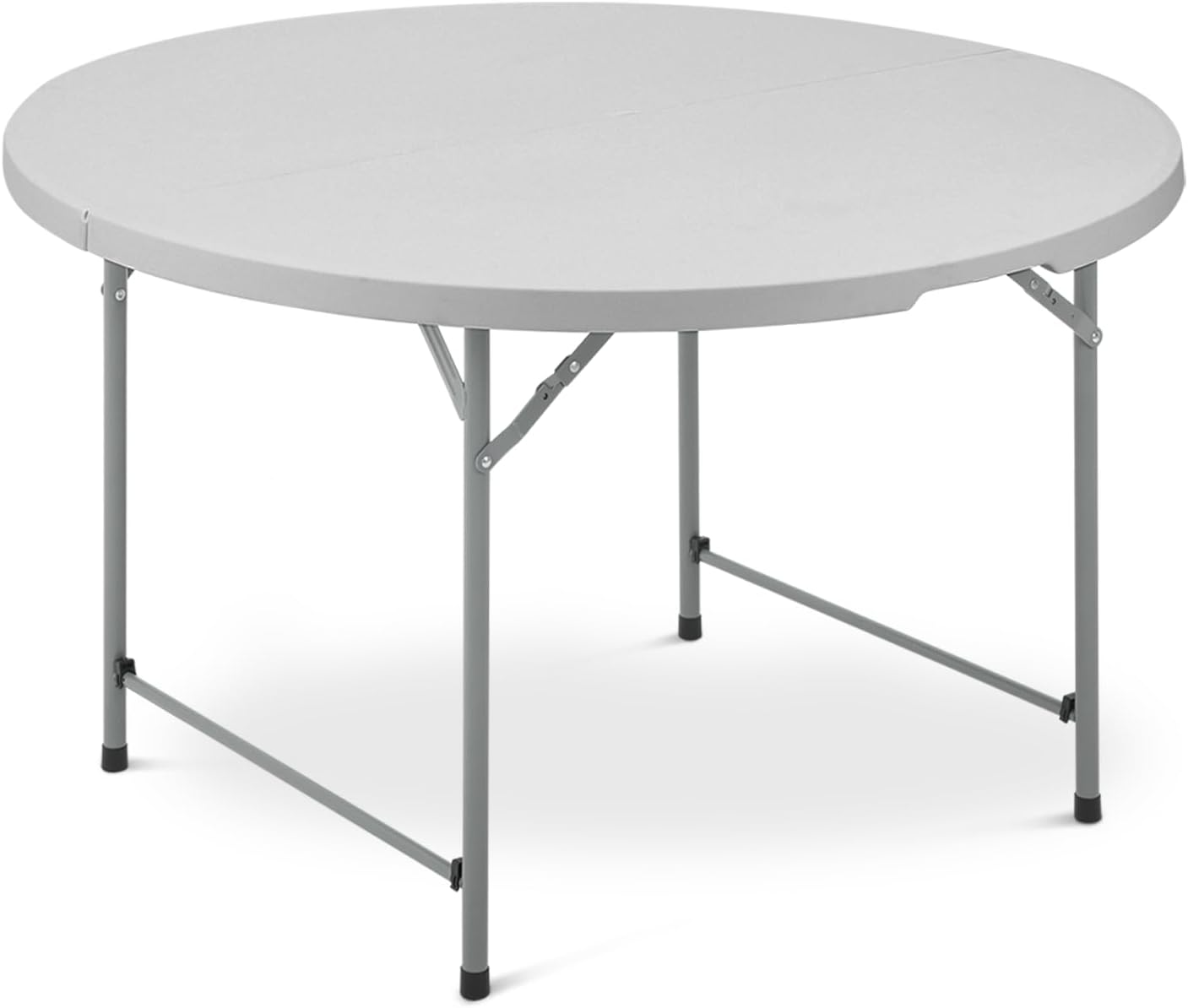 Amazon.com: SFIHOME Round Folding Table, Indoor Round Card Table with ...