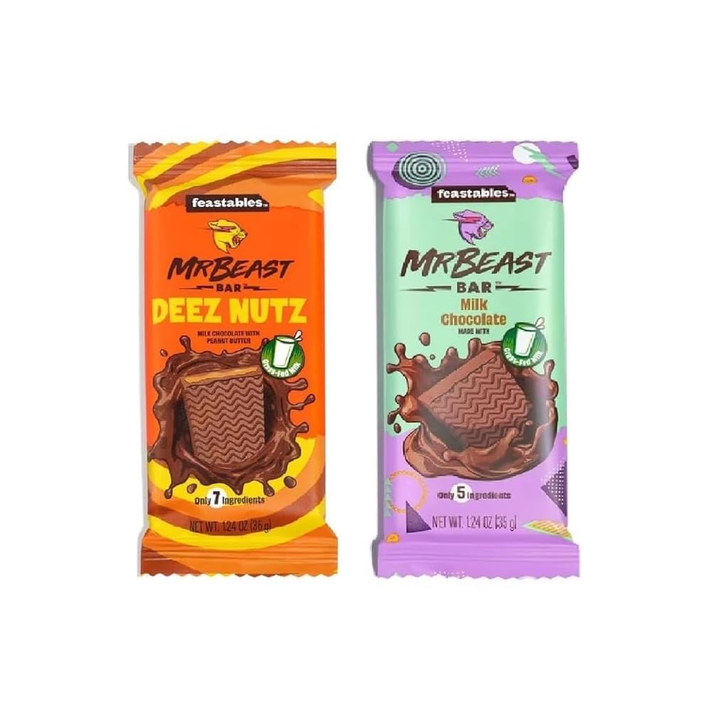 Mr. Beast Combo Pack Delicious Chocolate Bar (Deez Nepal | Ubuy