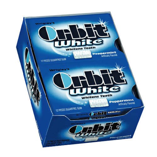 Amazon.com : Orbit White Peppermint Gum - 12 pack : Chewing Gum ...