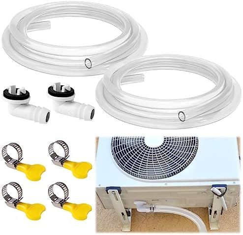 Amazon.com: BOJACK 10ft Air Conditioner Drain Hose Kit, 3/5 inch ...