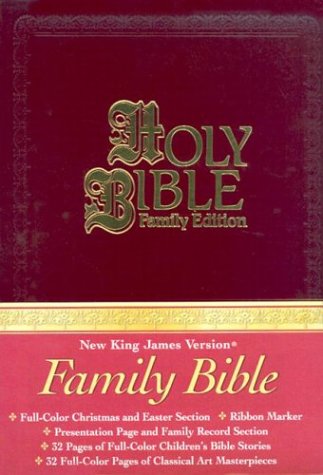 Holy Bible (New King James Version) Family Edition: Anonymous, Natalie ...