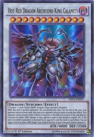 Yu-Gi-Oh! - Hot Red Dragon Archfiend King Calamity (SHVI-EN097 ...