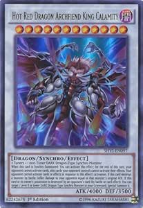 Yu-Gi-Oh! - Hot Red Dragon Archfiend King Calamity (SHVI-EN097 ...