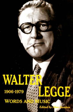 Amazon.com: Walter Legge: Words and Music: 9780415921084: Alan Sanders ...