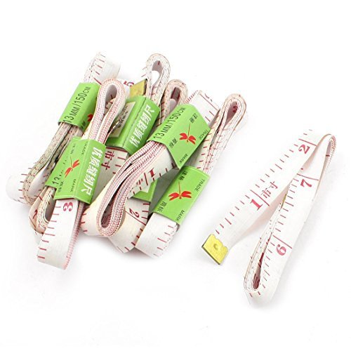 Alcoa Prime8 Pcs 1.5M Sewing Tailors Soft Flat Tape Measure Body ...