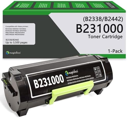 Amazon.com: B231000 Black High Yield Toner Cartridge (1-Pack ...