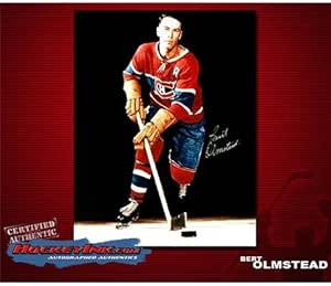 Bert Olmstead Montreal Canadiens Autographed 8 x 10 Photo - Autographed ...