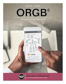 ORGB (with MindTap 1 term Printed Access Card): Nelson, Debra L., Quick ...