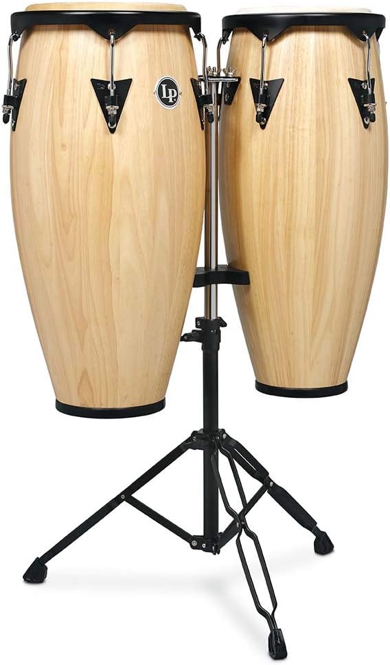 Amazon.com: Conga Drum 11" + Stand - RED Wine -World Percussion New ...