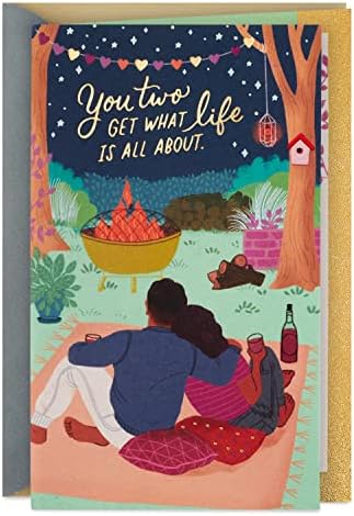 Amazon.com : Hallmark Anniversary Card for Couple (Good People ...