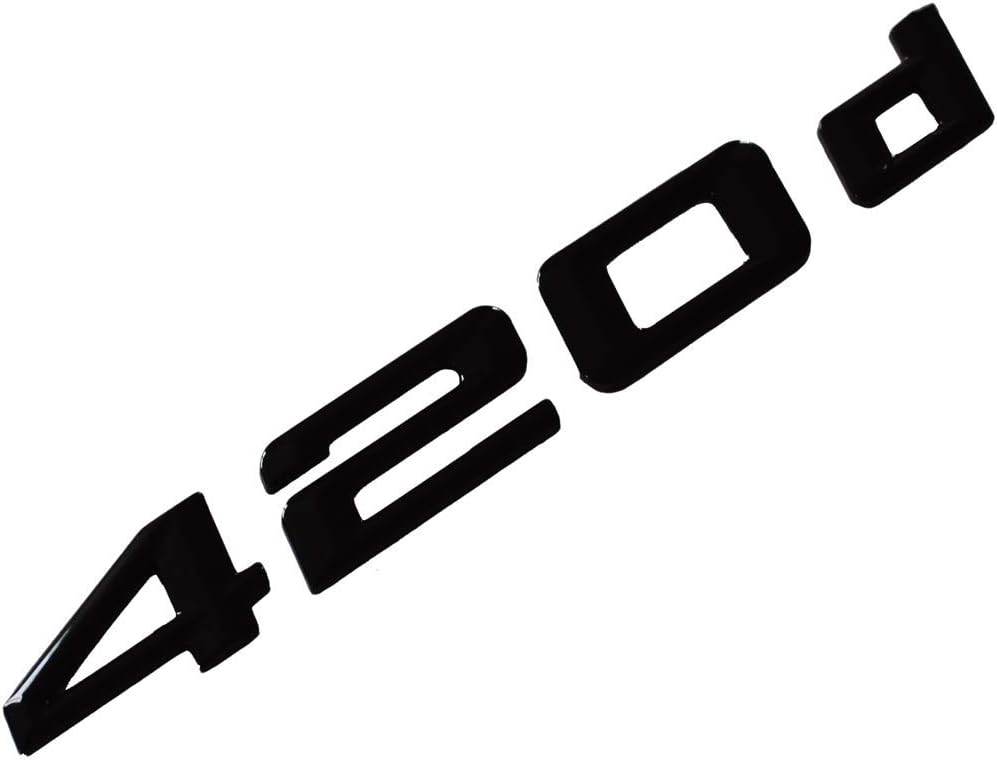 CTRONIC 330d Black Glossy Rear Boot Logo Back Badge Emblem Tuning for ...