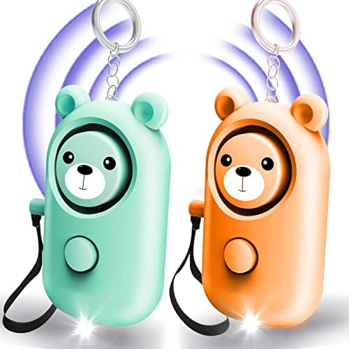 Amazon.com: Macarrie 24 Pcs Sound Personal Alarm 130DB Alert Alarm ...