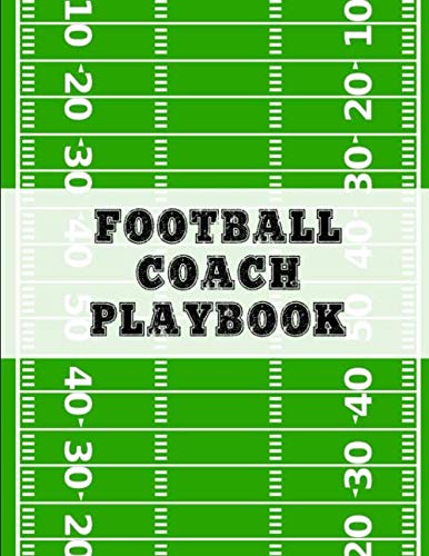 Football Coach Playbook: Undated Notebook, 20 Blank American Football ...