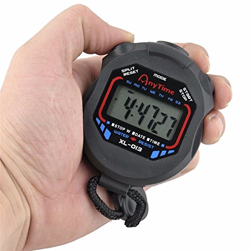Generic Classic Digital Professional Handheld LCD Chronograph Sports ...